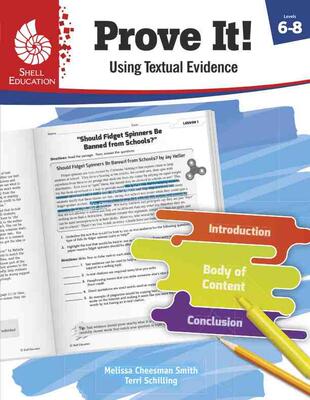 预售 按需印刷 Prove It! Using Textual Evidence, Levels 6-8