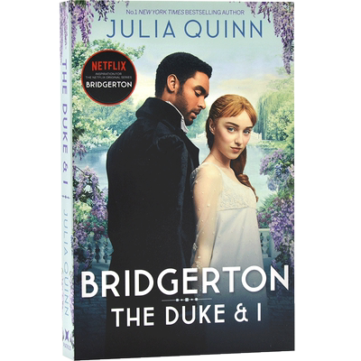 预售 布里奇顿 名 门韵事 系列小说1 电视剧封面版 英文原版 The Duke And I Bridgerton Family Series 奈飞网剧 布里杰顿家族