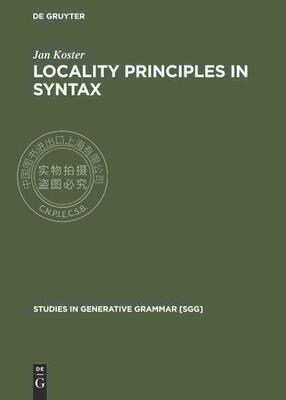 【预售 按需印刷】 Locality principles in syntax