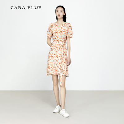 喀啦CARABLUE 气质百搭简约通勤连衣裙  KB231MWO0028