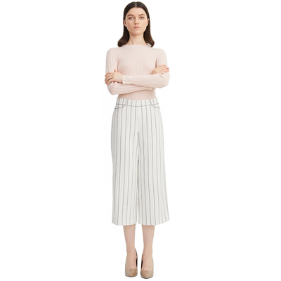 正品女装时尚直筒休闲七分裤女裤