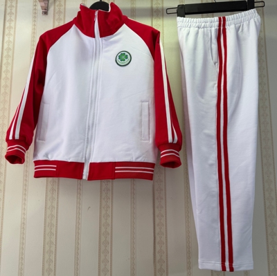 北京草桥纯棉草桥春秋校服
