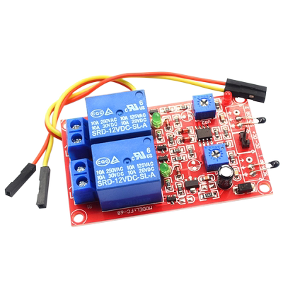 2路12V热敏传感器继电器模块
