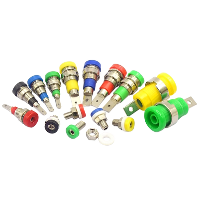 4mm2mm香蕉插头插座绝缘母头