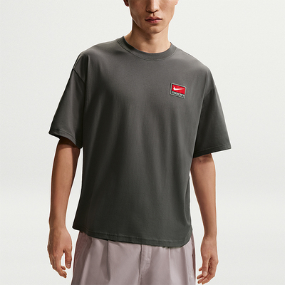 Nike/耐克正品Life男士圆领简约针织 宽松短袖T恤II4380-068