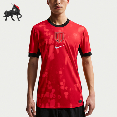 Nike/耐克正品Dri-FIT男士主场球迷版经典足球速干球衣IQ0487-614