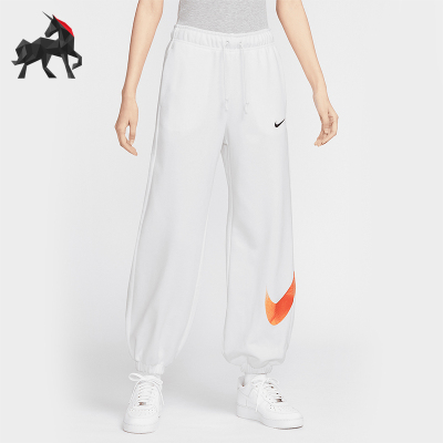 Nike/耐克正品Sportswear女士中腰针织透气经典长裤IF0394-100