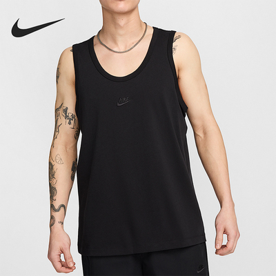 Nike/耐克正品Sportswear男士套头无袖透气运动背心T恤FD1291-010