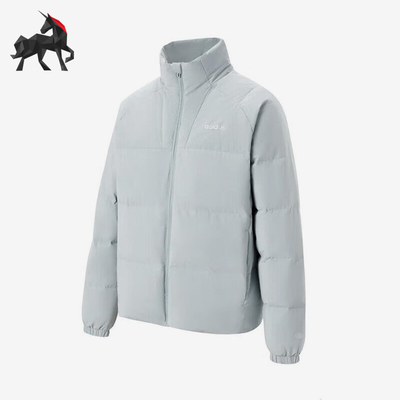Adidas/阿迪达斯正品冬季男士立领拉链经典复古保暖羽绒服KC4633