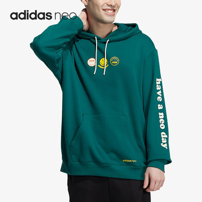 阿迪达斯正品男子套头衫卫衣