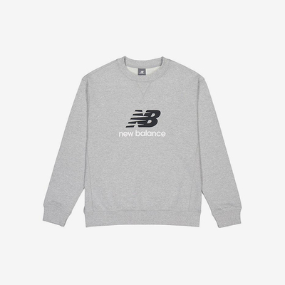 New Balance/NB正品新款男女经典休闲运动卫衣套头衫AMT41356-AG