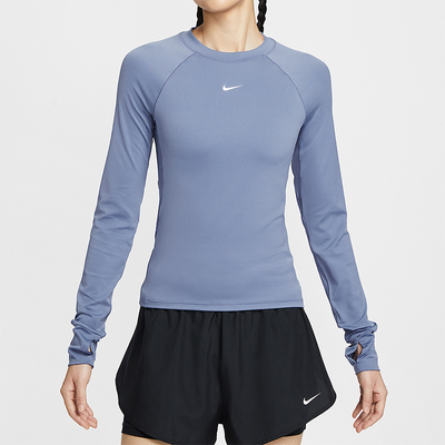 Nike/耐克正品Pro Dri-FIT女士套头紧身训练长袖上衣FV7846-499
