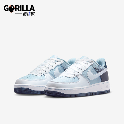 Nike/耐克正品Air Force 1 GS女子大童透气经典板鞋IB7686-400