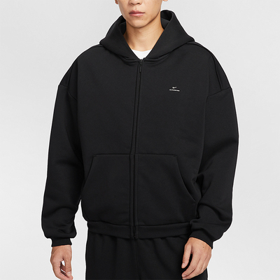 Nike/耐克正品冬季男士简约宽松拉链加绒篮球运动外套IO3690-010