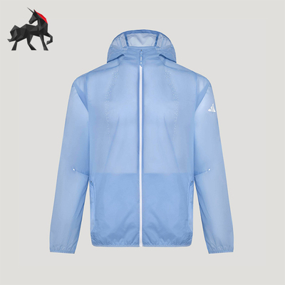 Adidas/阿迪达斯正品春季款男士防风运动经典修身连帽夹克KY5049