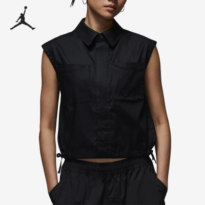 Nike/耐克正品Jordan Poolside 女士无袖经典梭织上衣HJ0056-010
