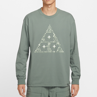 Nike/耐克正品2025秋季款男士日常透气圆领长袖上衣HV2177-364