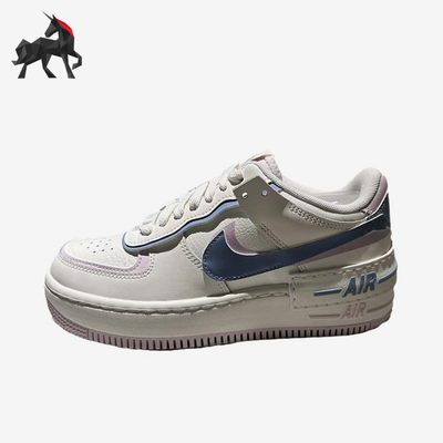 Nike/耐克正品Air Force 1 SHADOW女士低帮板鞋DZ1847-117