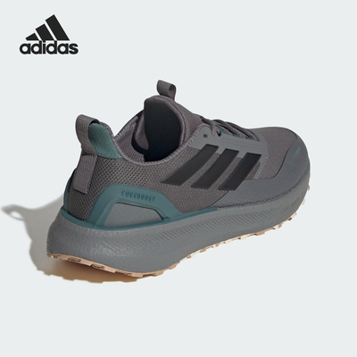 Adidas/阿迪达斯正品2025秋季款男女耐磨低帮系带跑步鞋JR2972