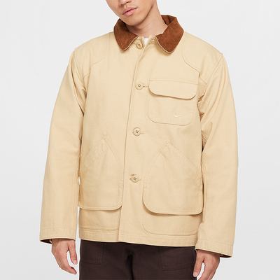 耐克男士拼接衬里工装风外套