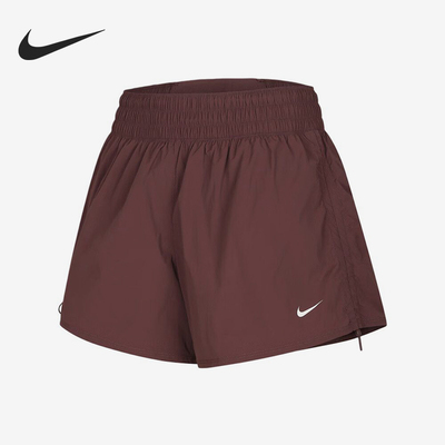 Nike/耐克正品运动拼色松紧休闲短裤新款女短裤IB9227-502