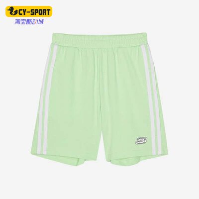 Skechers/斯凯奇正品夏季儿童运动休闲时尚简约短裤L222G147