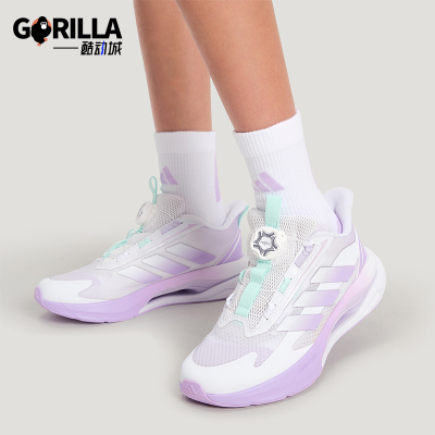 Adidas/阿迪达斯正品LIGHTDART HABU儿童经典体测跑步鞋KH5658