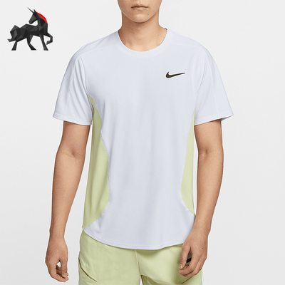Nike/耐克正品夏季新款男士网球运动休闲圆领短袖T恤FZ6858-100