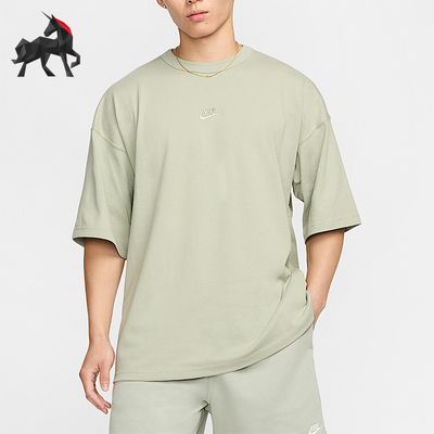 Nike/耐克正品Sportswear男士休闲宽松针织透气短袖HF9607-370