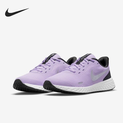Nike耐克正品REVOLUTION 5 GS大童低帮运动休闲跑步鞋BQ5671-509