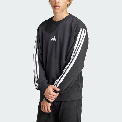 Adidas/阿迪达斯正品M 3S FT SWT男士长袖卫衣套头卫衣JE6372