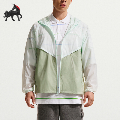 Nike/耐克正品Windrunner 男士运动拉链轻盈经典外套IO9628-394