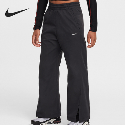 Nike/耐克正品Sportswear大童轻盈梭织日常休闲阔腿裤HQ9401-010