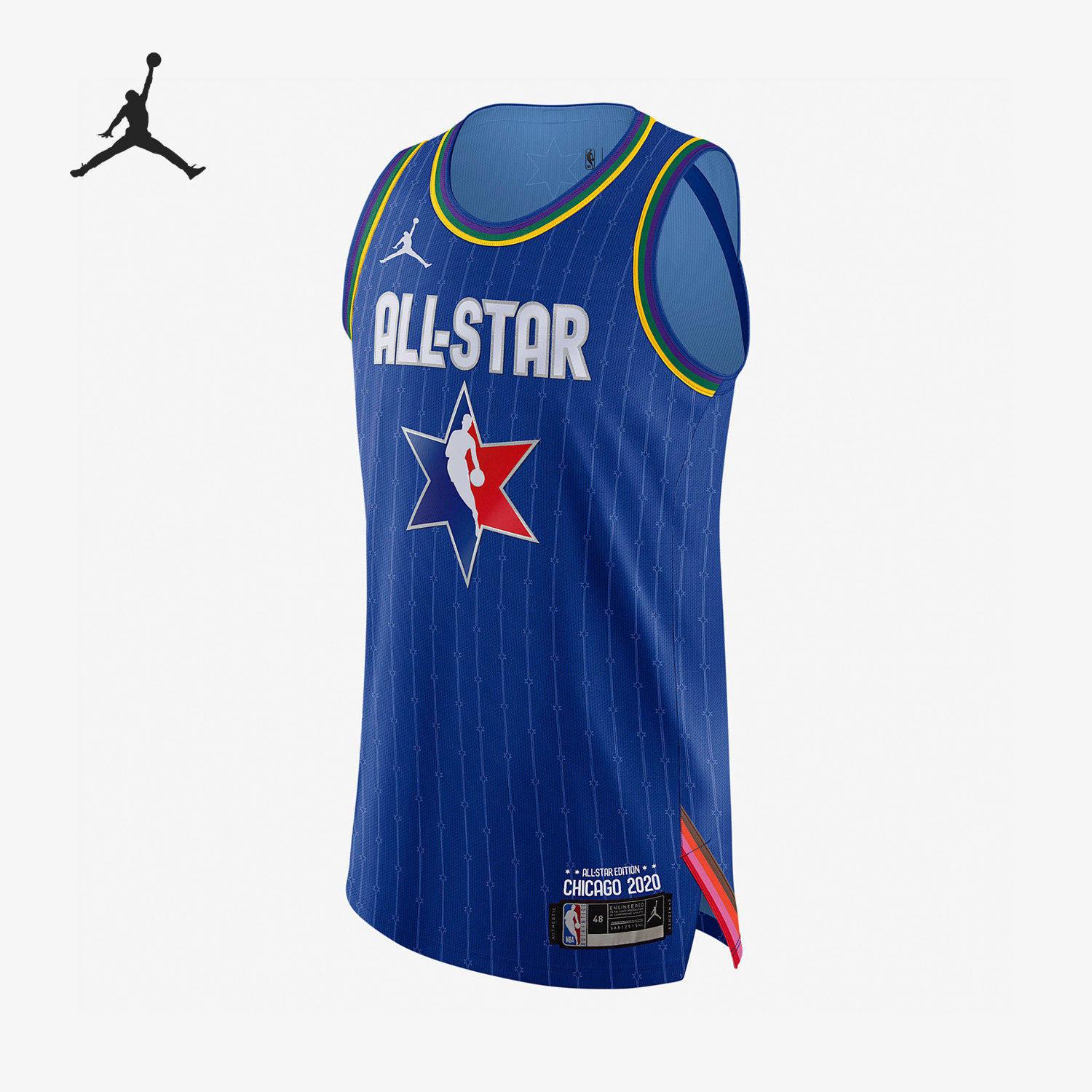 Nike/耐克正品Jordan Brand男子球衣透气篮球背心CJ1033-495