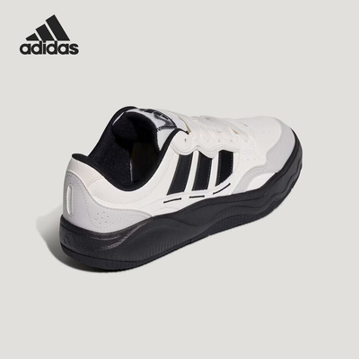 Adidas/阿迪达斯正品LITE SHUFFLE男女低帮经典系带板鞋KH9022