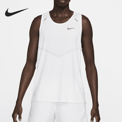 Nike/耐克正品男士圆领跑步圆领经典运动休闲无袖背心CZ9179-100