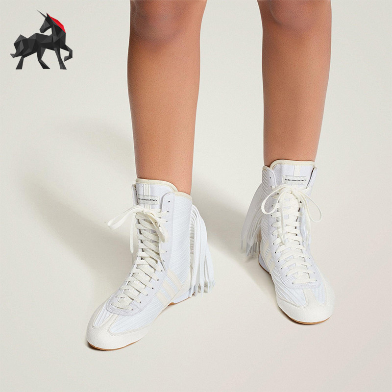 Adidas/阿迪达斯正品Stella McCartney女士运动高帮赛车鞋JQ9372