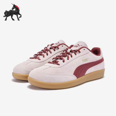 Puma/彪马正品9-TSUEDE新款男女粉酒红色经典休闲德训鞋406756-06