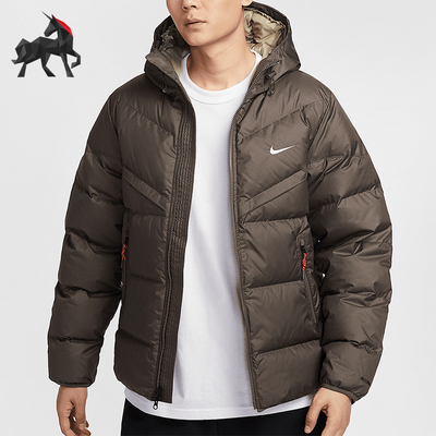 Nike/耐克正品Storm-FIT男士防风拒水连帽羽绒夹克HV8203-004