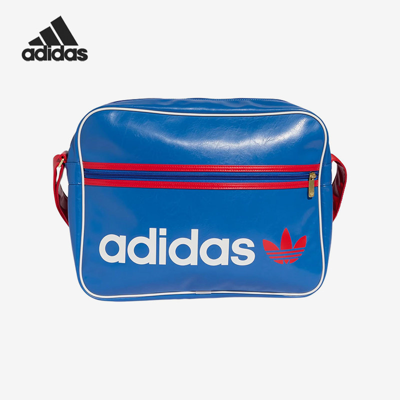 Adidas/阿迪达斯正品三叶草男女休闲运动复古单肩包KE0143