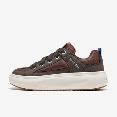 Skechers斯凯奇正品COOLED MEMORY男款厚底休闲板鞋183330-CHOC