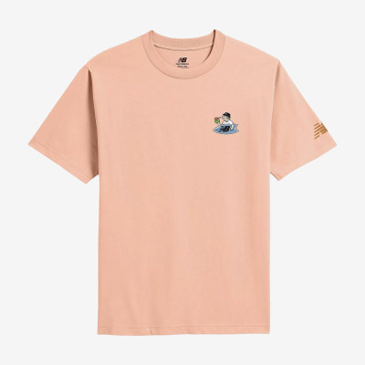 New Balance新百伦正品surf男圆领透气休闲短袖T恤MT51876-DDO
