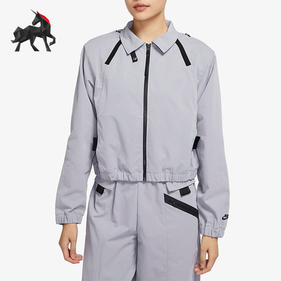 Nike/耐克正品休闲女子时尚透气运动潮流夹克外套 DD4609-521