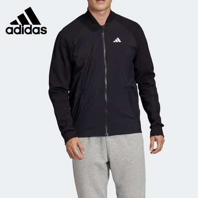 阿迪达斯男子立领夹克外套