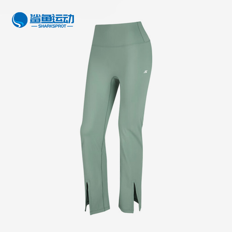 Skechers/斯凯奇正品透气休闲新款女士跑步瑜伽运动训练微喇长裤