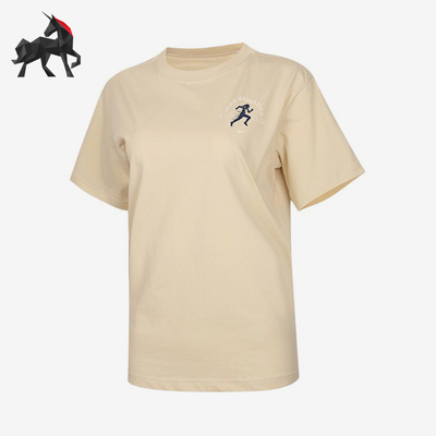 Nike/耐克正品NSW新款女米白蓝色运动生活经典短袖T恤IV6194-234