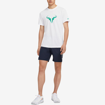 Nike耐克正品Rafa男网球吸湿排汗速干印花圆领短袖T恤CW1535-100