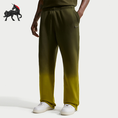 Nike/耐克正品男士时尚直筒加绒中腰松紧运动长裤HJ6336-390