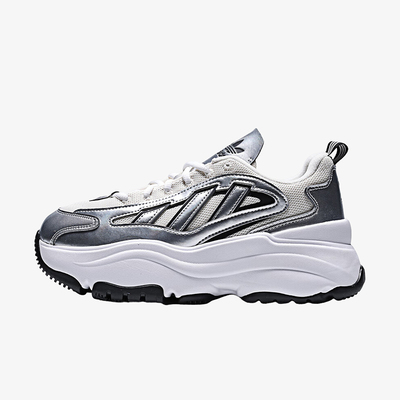 Adidas/阿迪达斯正品 新款女银白色街头厚底经典运动休闲鞋KK2747
