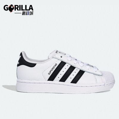 Adidas/阿迪达斯正品三叶草大童时尚低帮耐磨运动鞋JQ4098